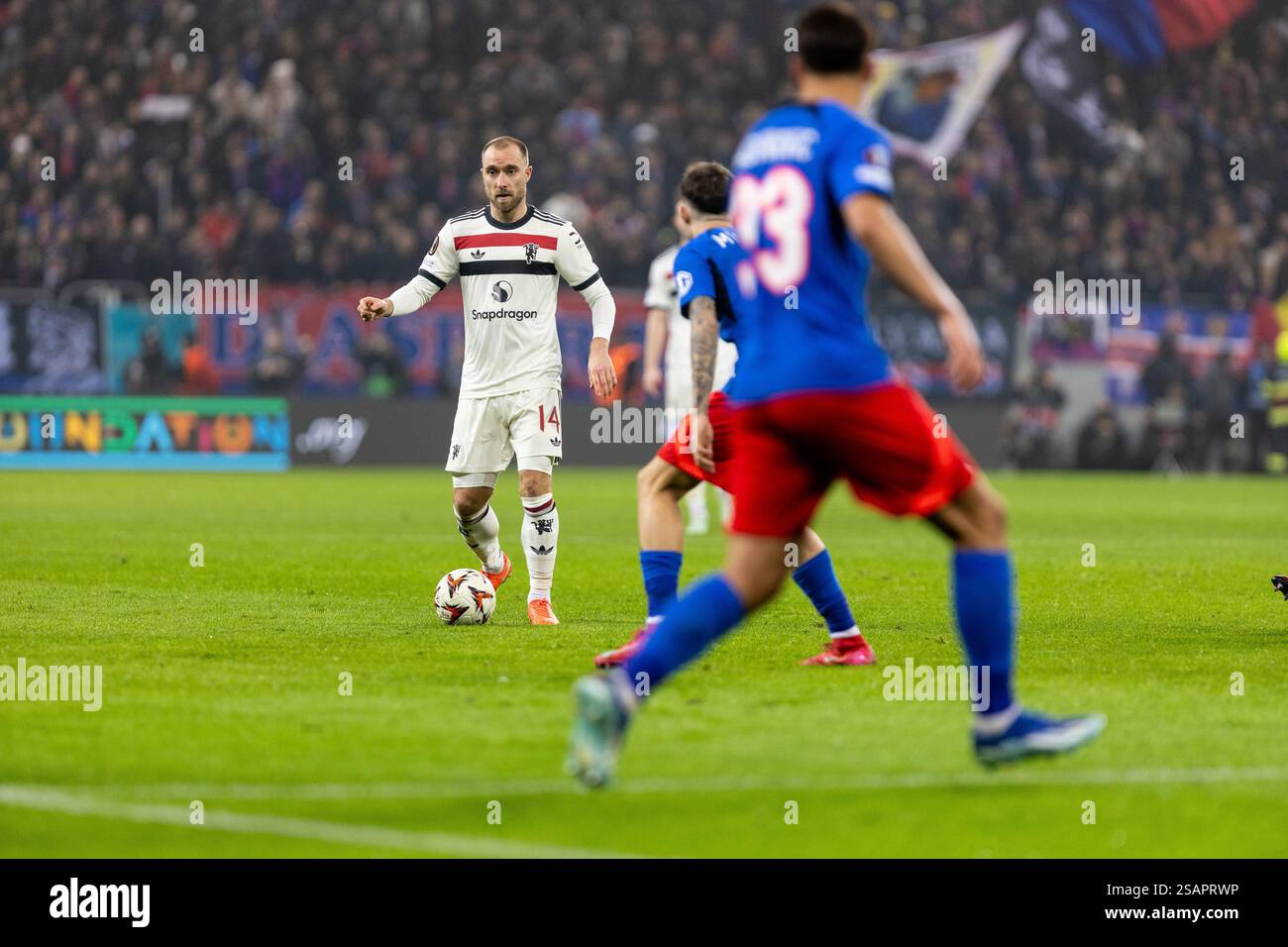 Christian Eriksen of Manchester United in action during the UEFA Europa ...