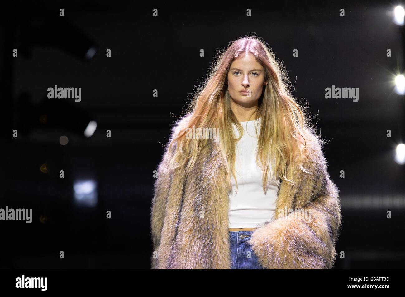 Copenhagen, Denmark. Thursday January 30th, 2025. A model on the ...