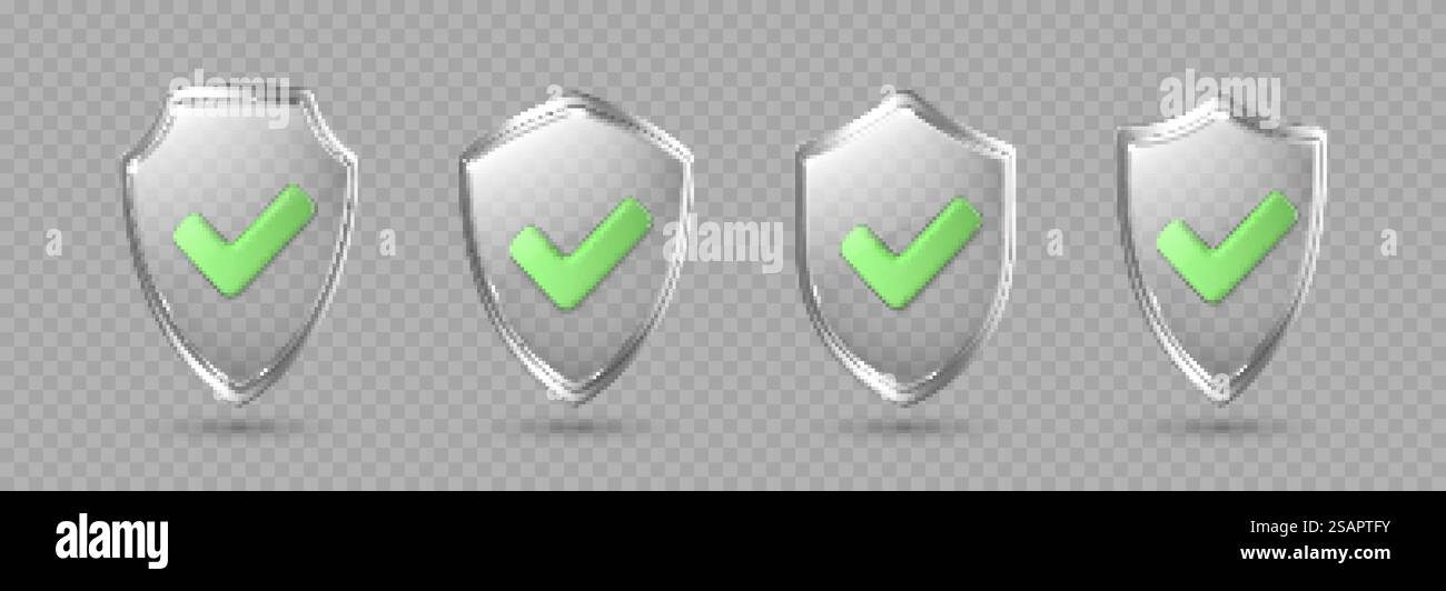 Plastic shield shields Stock Vector Images - Alamy