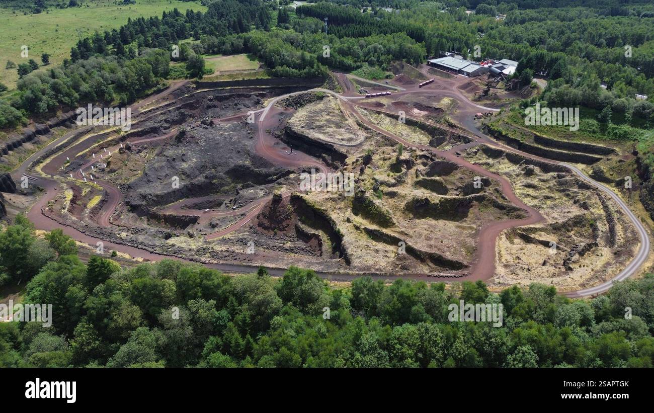Drone volcano hi-res stock photography and images - Alamy