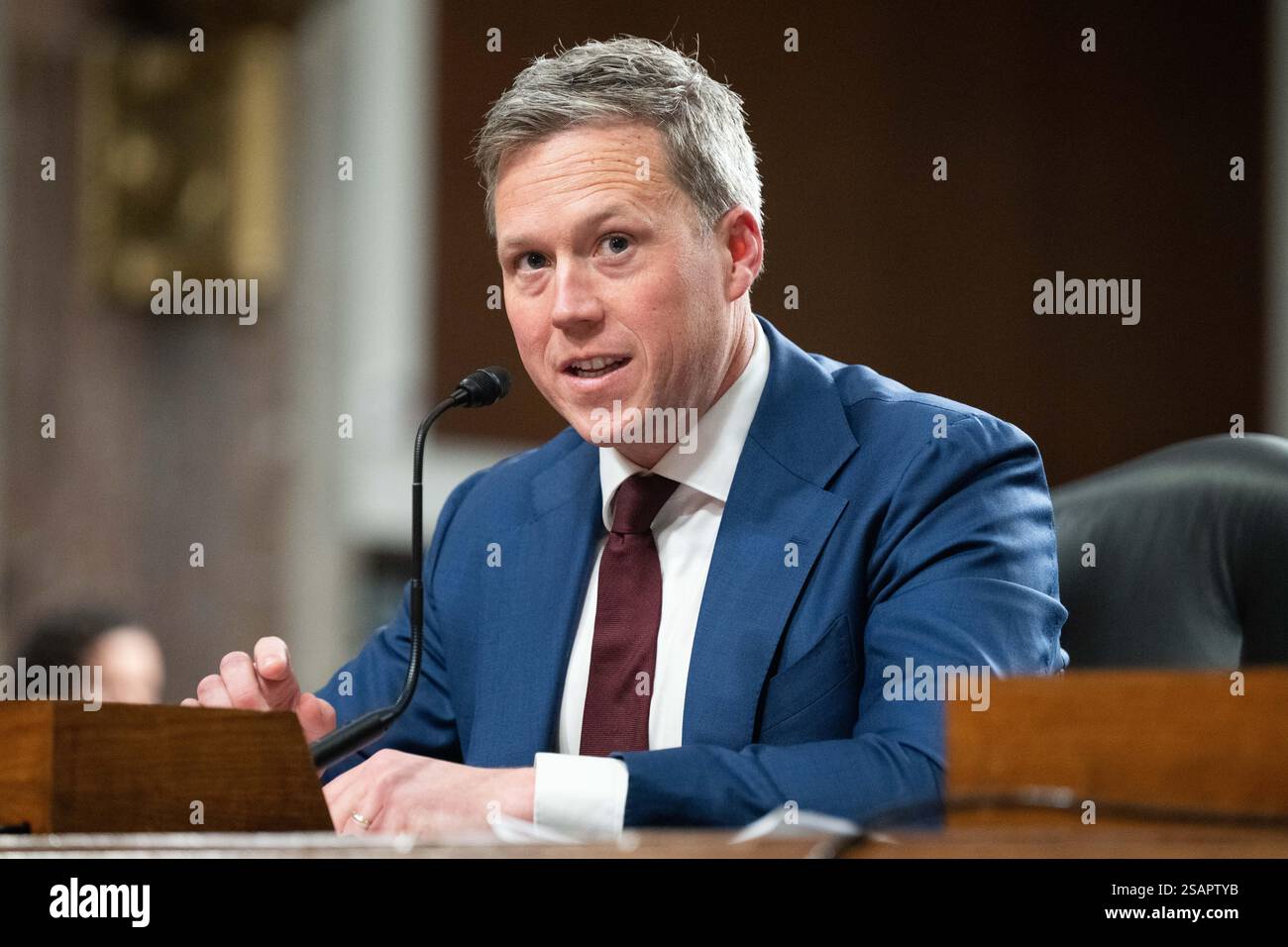 Washington, United States. 30th Jan, 2025. Daniel Driscoll, nominee to ...