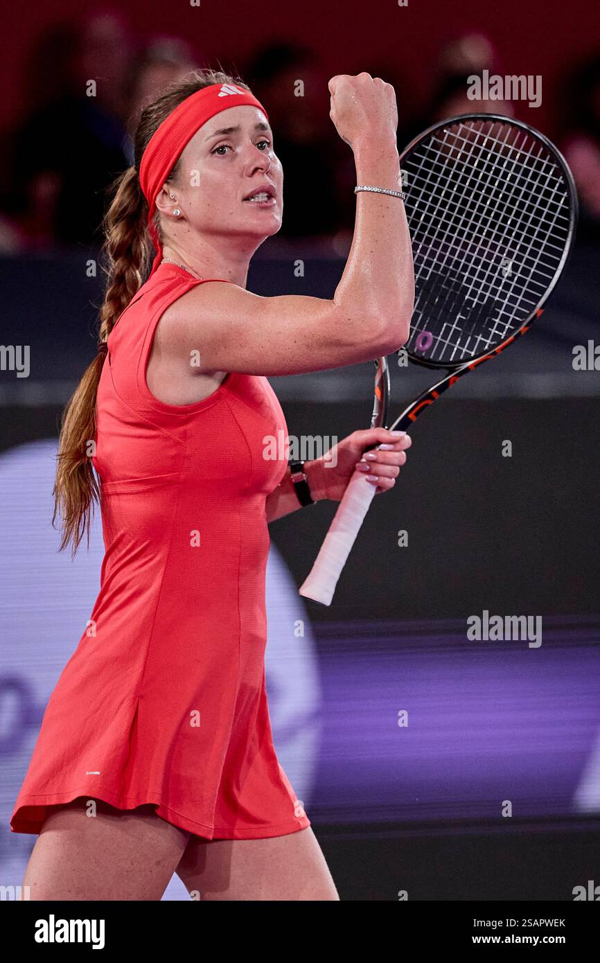 Linz, Upper Austria, Austria. 30th Jan, 2025. Elina Svitolina of ...