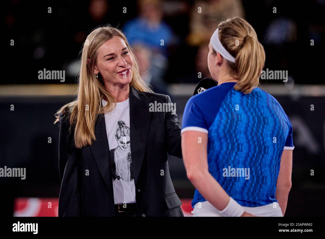 Linz, Upper Austria, Austria. 30th Jan, 2025. Barbara Schett-Eagle ...