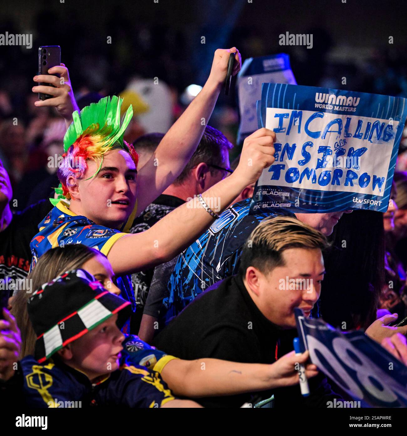 Arena MK, Milton Keynes, UK. 30th Jan, 2025. 2025 PDC Winmau Darts ...