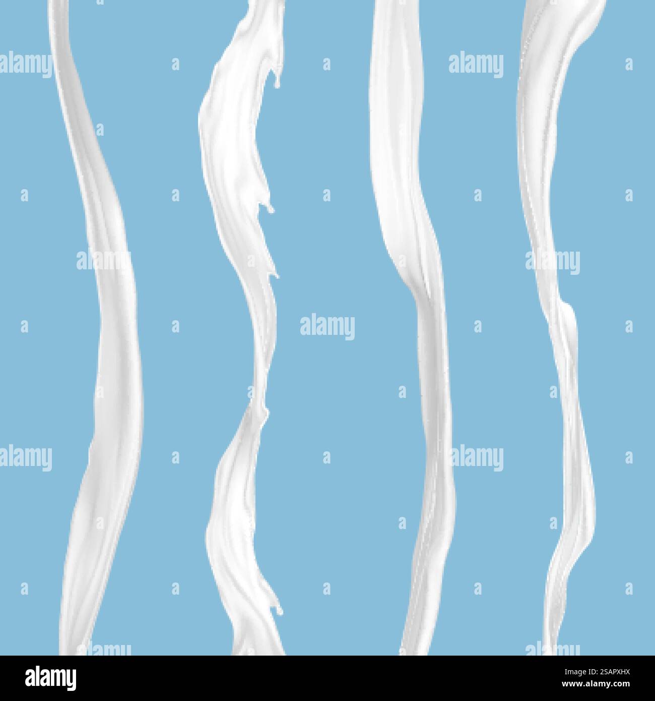 Milk splash freshness Stock Vector Images - Alamy