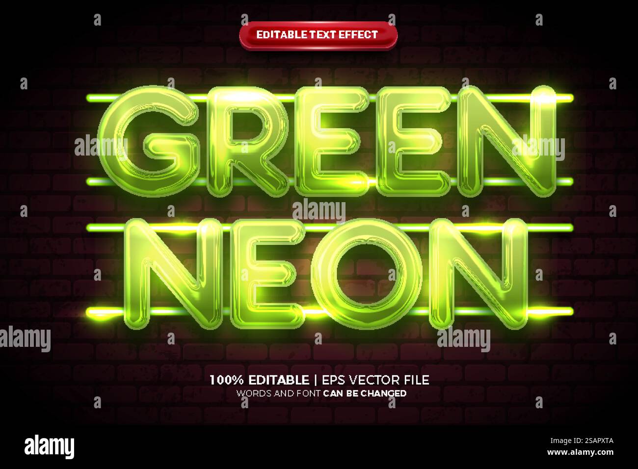 Editable typography effect hi-res stock photography and images - Alamy