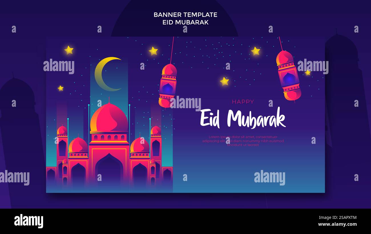 Vector eid al fitr Stock Vector Images - Alamy