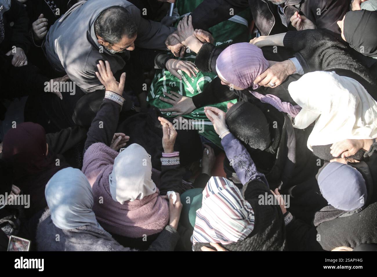 January 30, 2025, Tubas, West Bank, Palestine: (EDITORS NOTE: Image ...