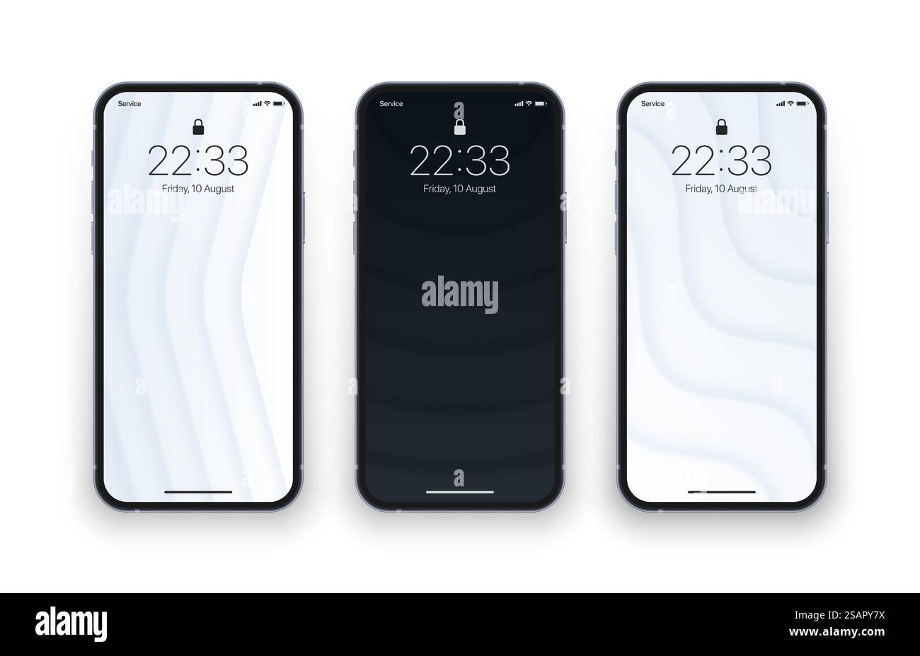 Various Black And White 3D Layered Smooth Blurred Dynamic Structure ...