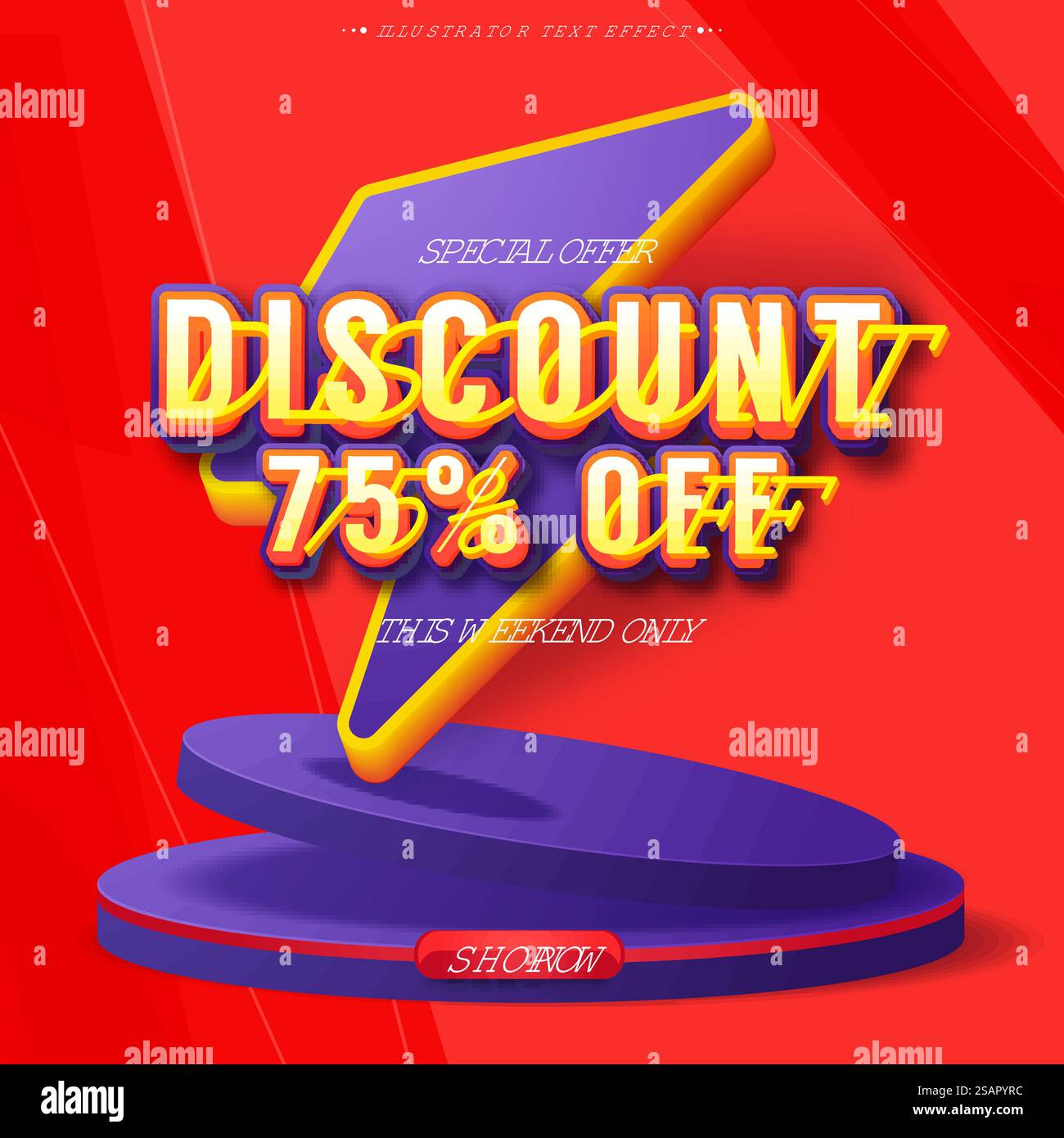 Super sale poster design Stock Vector Images - Alamy