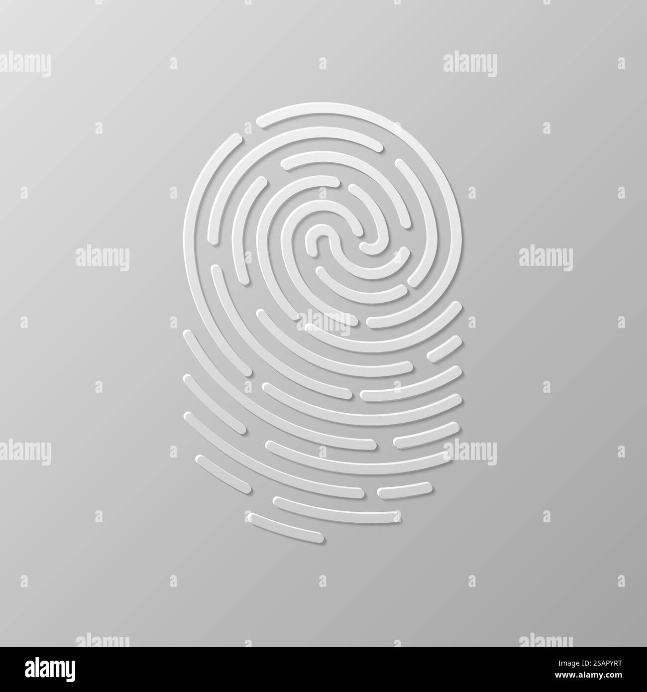 Security fingerprint authentication. Finger identity, technology ...