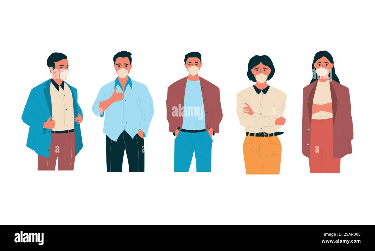 Young women poses in Stock Vector Images - Alamy