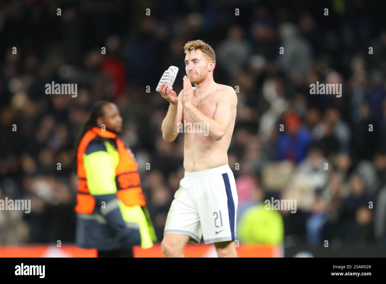 Tottenham Hotspur Stadium, London, UK. 30th Jan, 2025. UEFA Europa ...