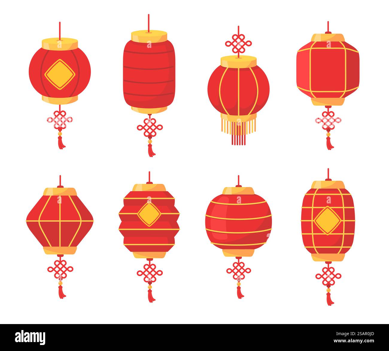 Chinese lantern icon hanging hi-res stock photography and images - Alamy