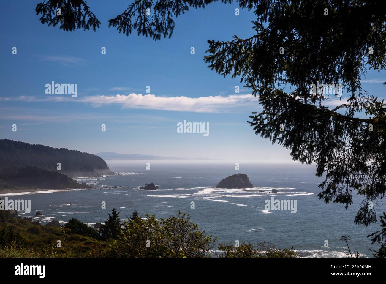 Crescent City, California - The Pacific Ocean in northern California in ...