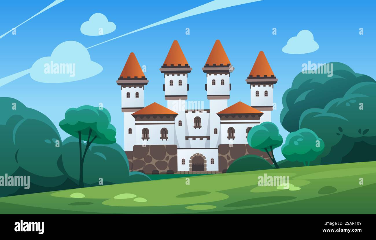 Scenic view ancient traditional Stock Vector Images - Alamy