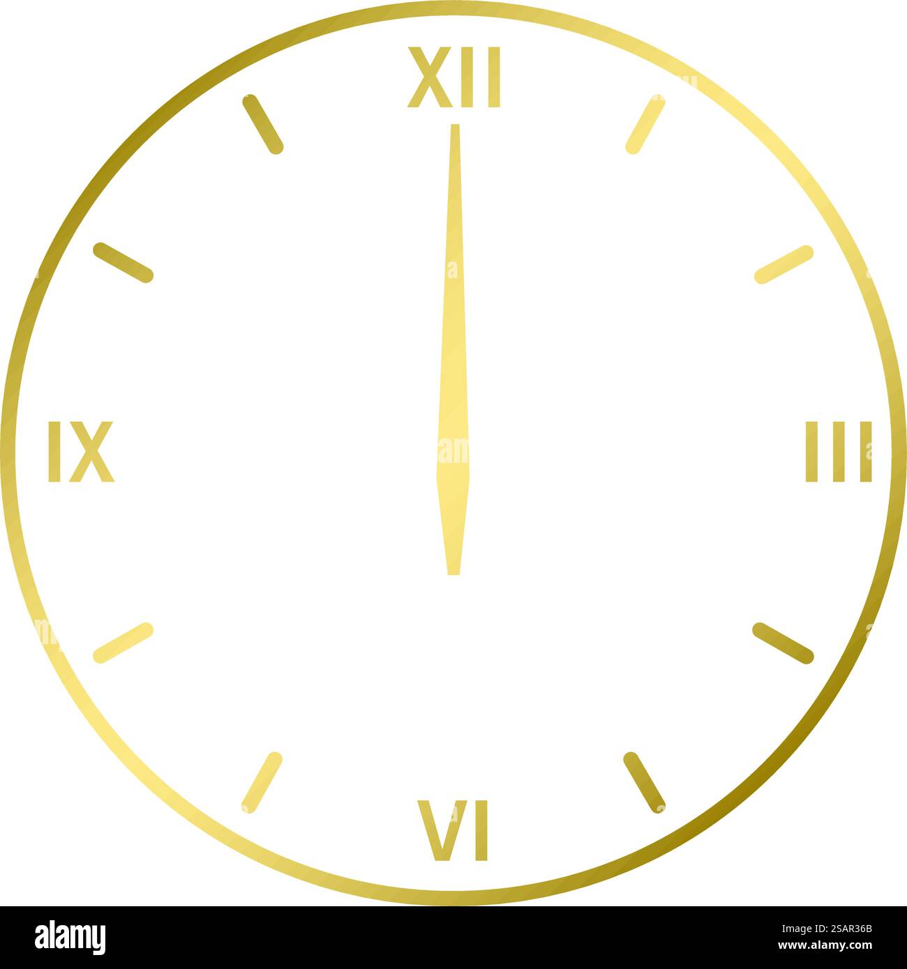 New Year 2024, gold background and clock with Christmas balls vector ...