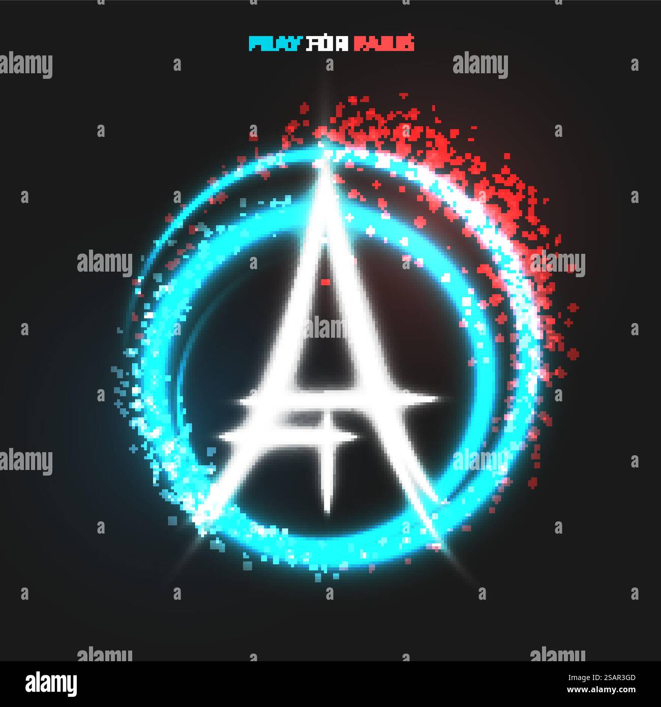 Pray for Paris. Peace for Paris. Lighting effects in flag colors. A ...