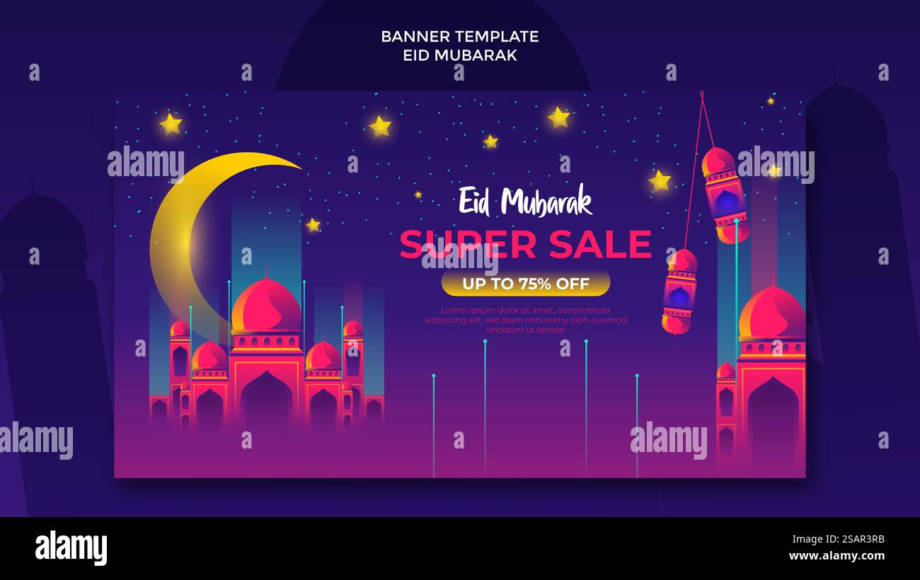 Vector eid al fitr Stock Vector Images - Alamy