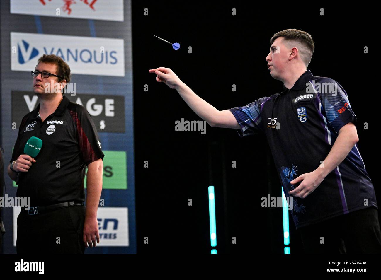 Arena MK, Milton Keynes, UK. 30th Jan, 2025. 2025 PDC Winmau Darts ...