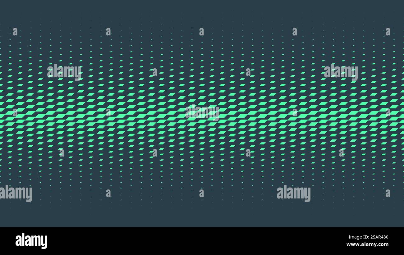 Parallelogram Halftone Dynamic Seamless Straight Line Border Eye Catch ...