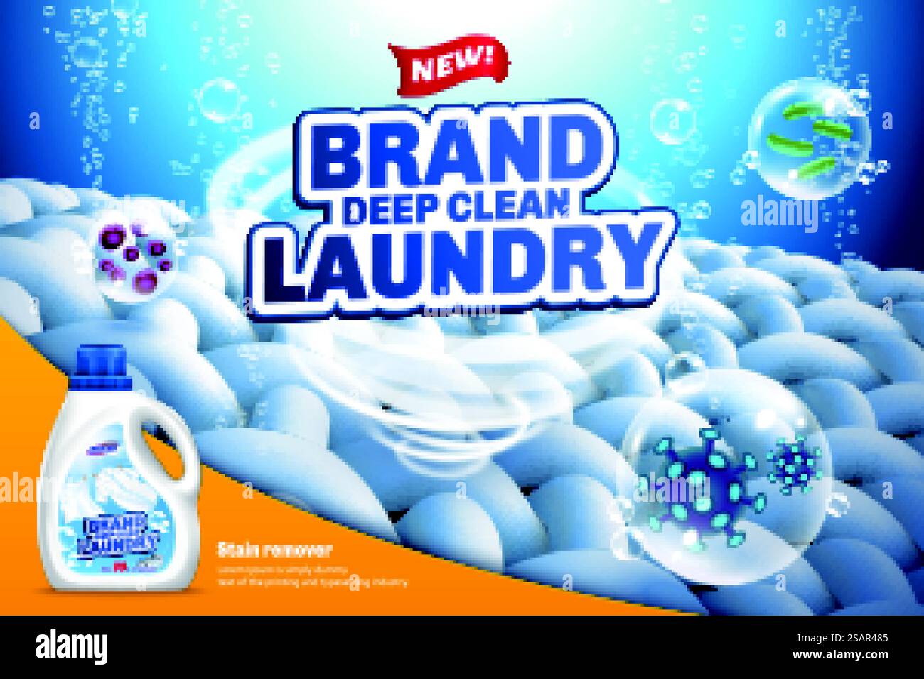 Laundry detergent ads Stock Vector Images - Alamy