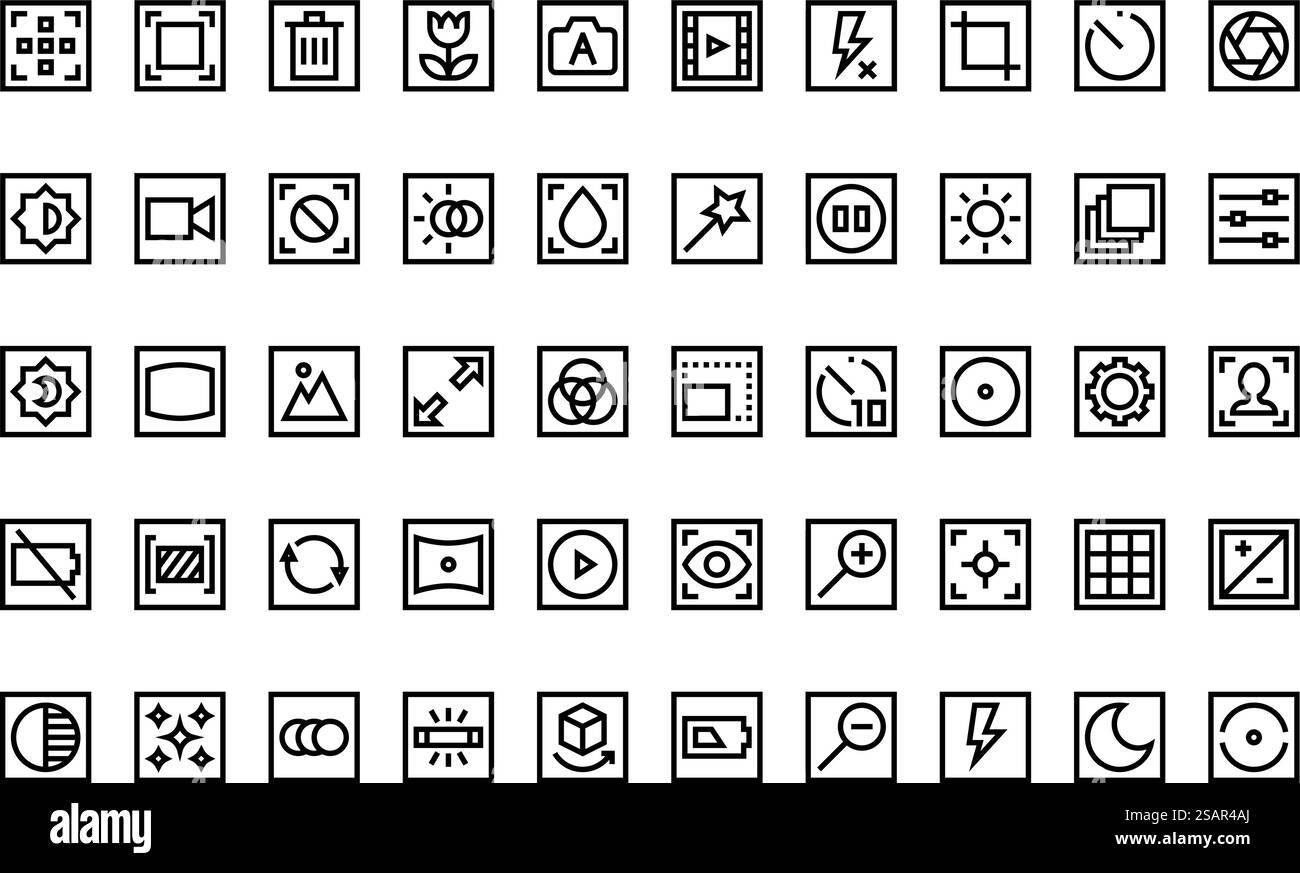 High-Quality Vector Icons Collection with Editable Stroke. Ideal for ...