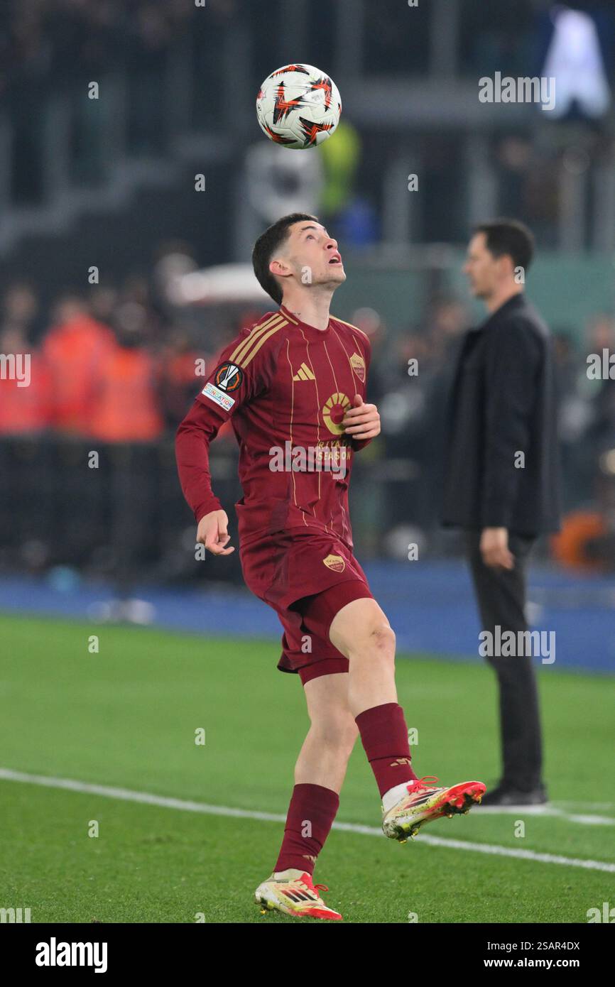 Stadio Olimpico, Rome, Italy. 30th Jan, 2025. UEFA Europa League ...