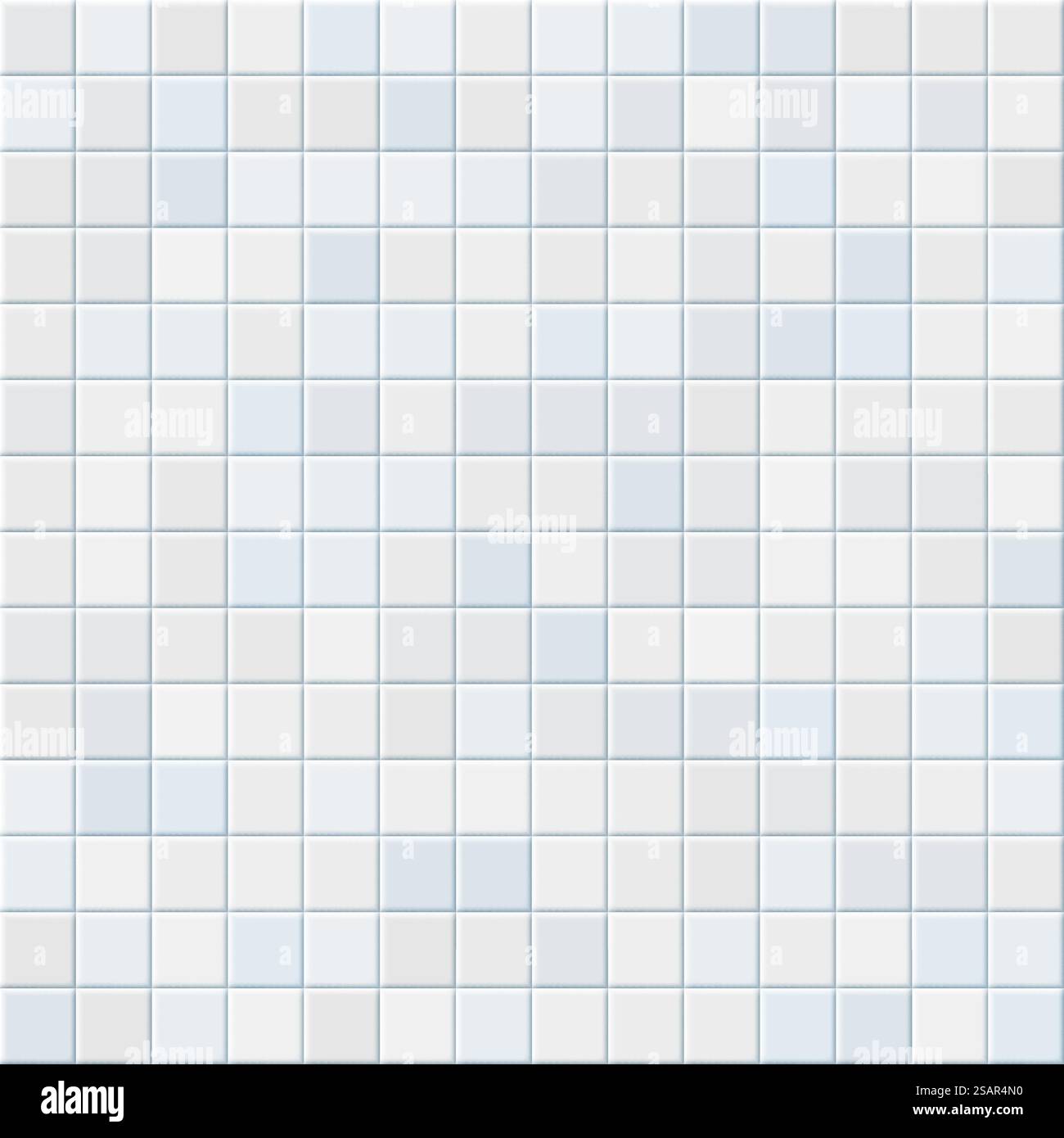 Bathroom tile. Realistic white kitchen wall cover. Seamless ceramic ...