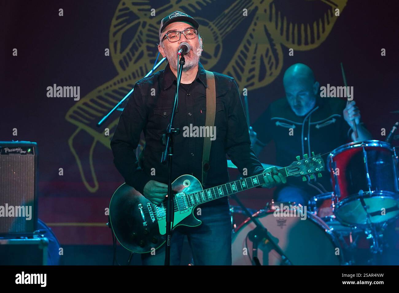 Madrid, Spain. 30th Jan, 2025. Surfin' Bichos in concert during ...