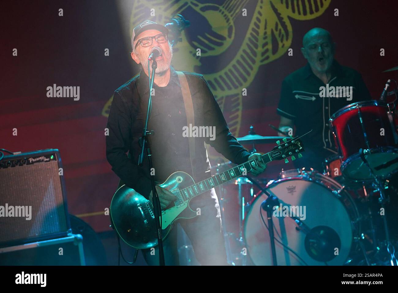 Madrid, Spain. 30th Jan, 2025. Surfin' Bichos in concert during ...