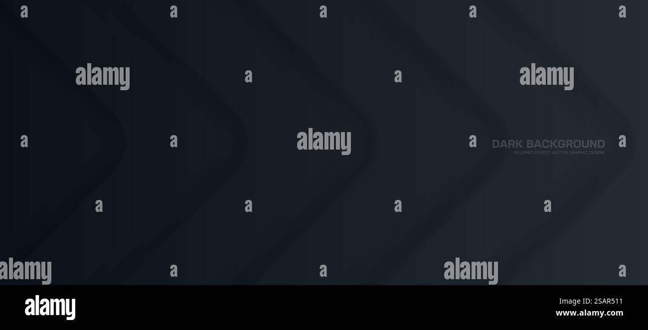 Minimalist Dark Blue Abstract Vector Panoramic Background Perfect for ...