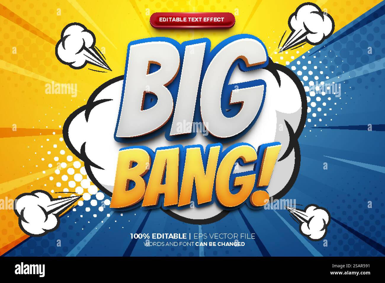 Big bold font Stock Vector Images - Alamy