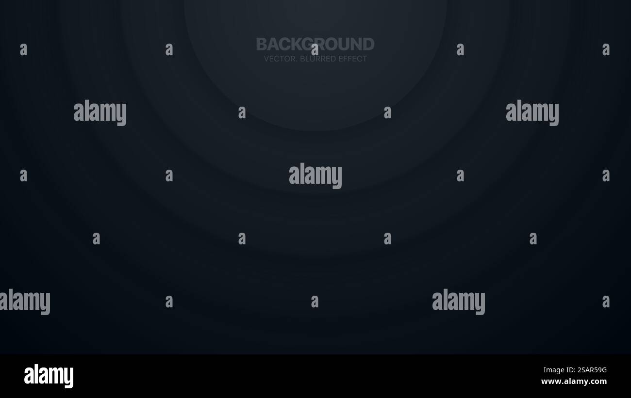 Minimal Black Layered Radial Smooth Structure Morph Material Design 3D ...