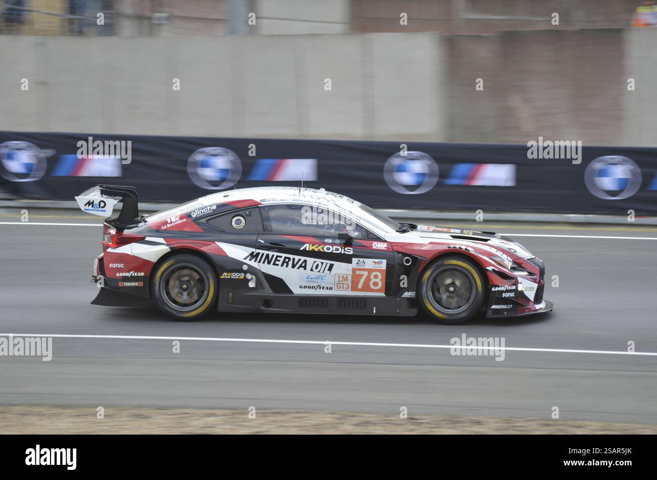 Akkodis ASP Team's Lexus RCF GT3 #78 driven by Timur Boguslavskiy ...