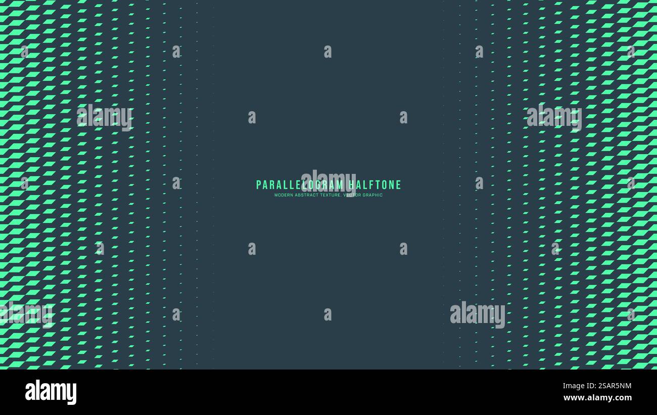 Parallelogram Halftone Vector Dynamic Vertical Border Eye Catching ...