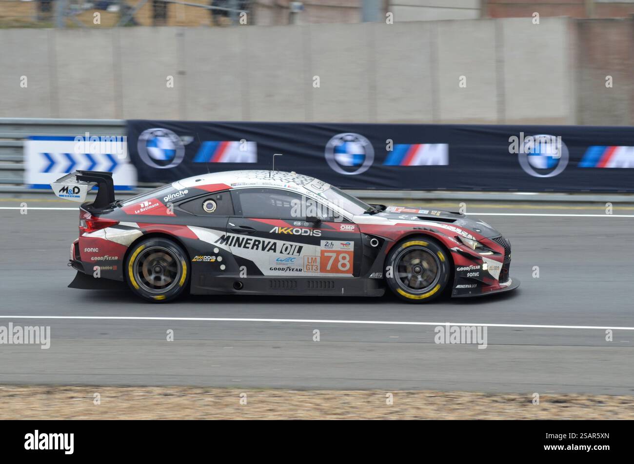 Akkodis ASP Team's Lexus RCF GT3 #78 driven by Timur Boguslavskiy ...