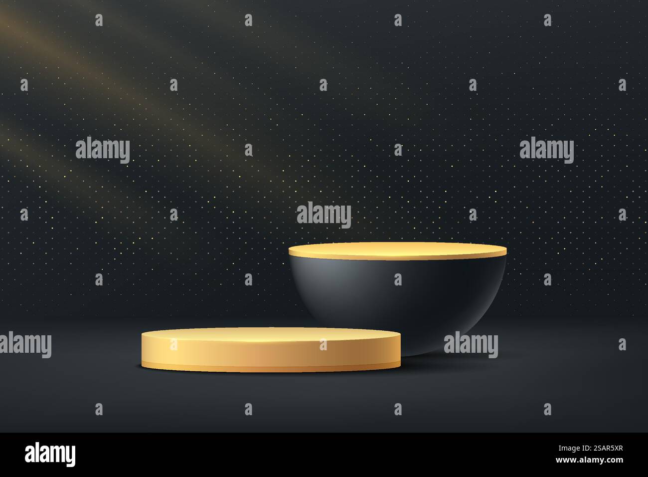 Shiny gold wall golden Stock Vector Images - Alamy