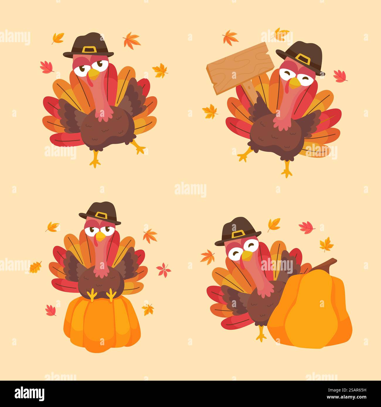 Beautiful autumn harvest in Stock Vector Images - Alamy