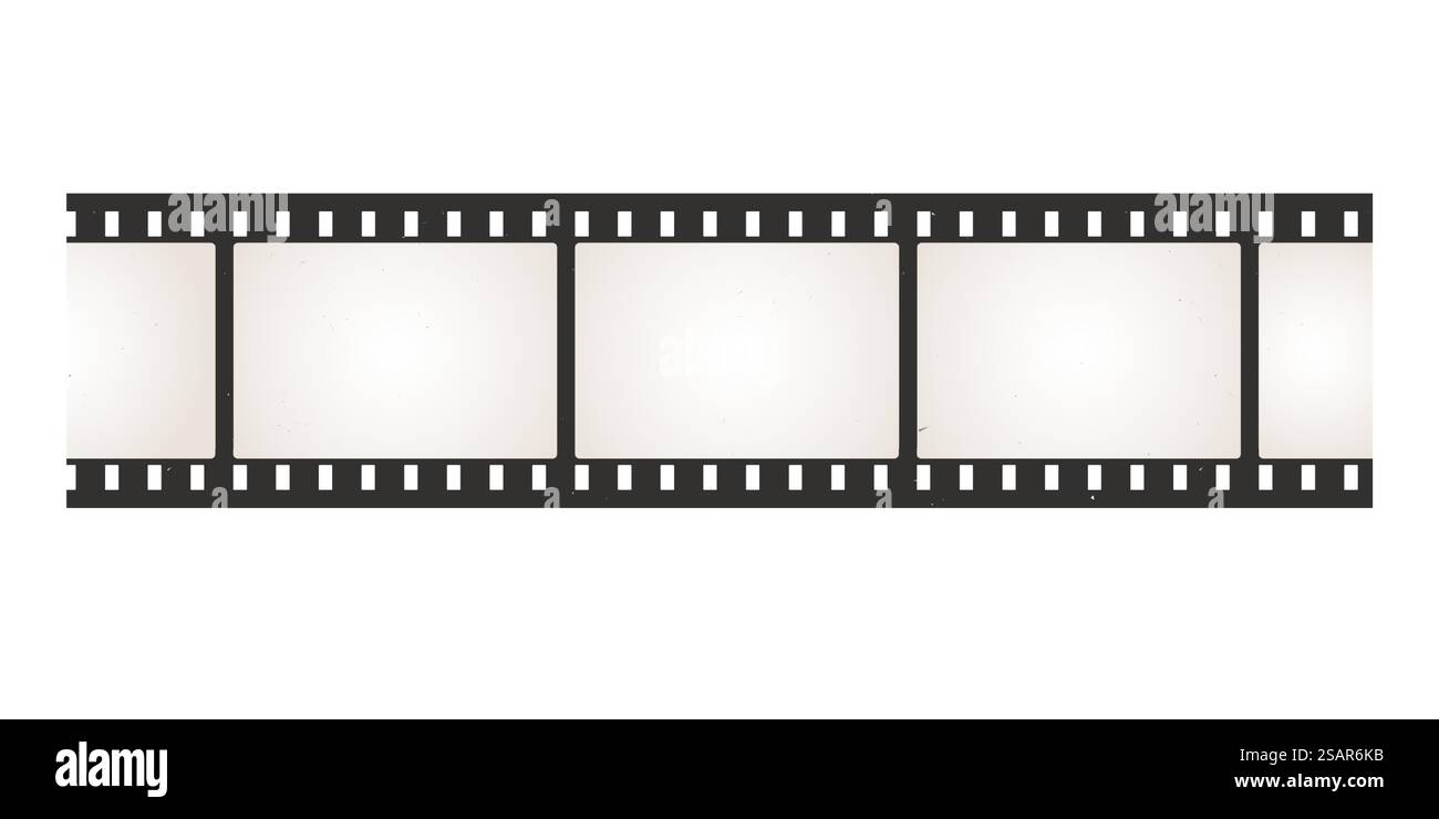 Filmstrip. Photo and movie camera negative. Retro film roll with ...