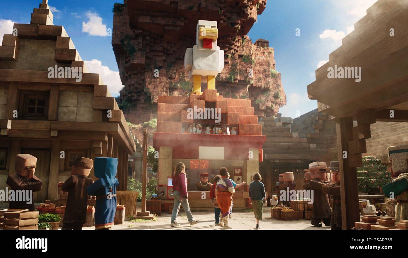 Minecraft movie hi-res stock photography and images - Alamy