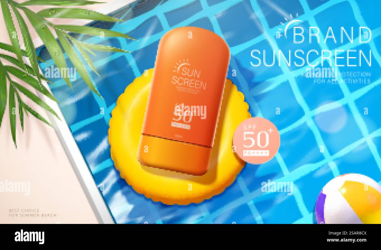 3d rendering pool top view Stock Vector Images - Alamy