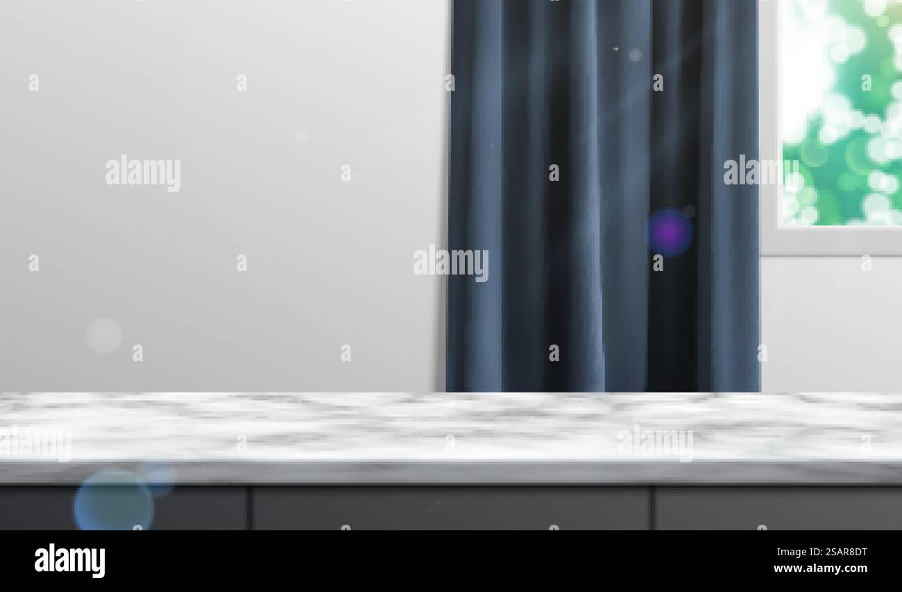 Table countertop Stock Vector Images - Alamy