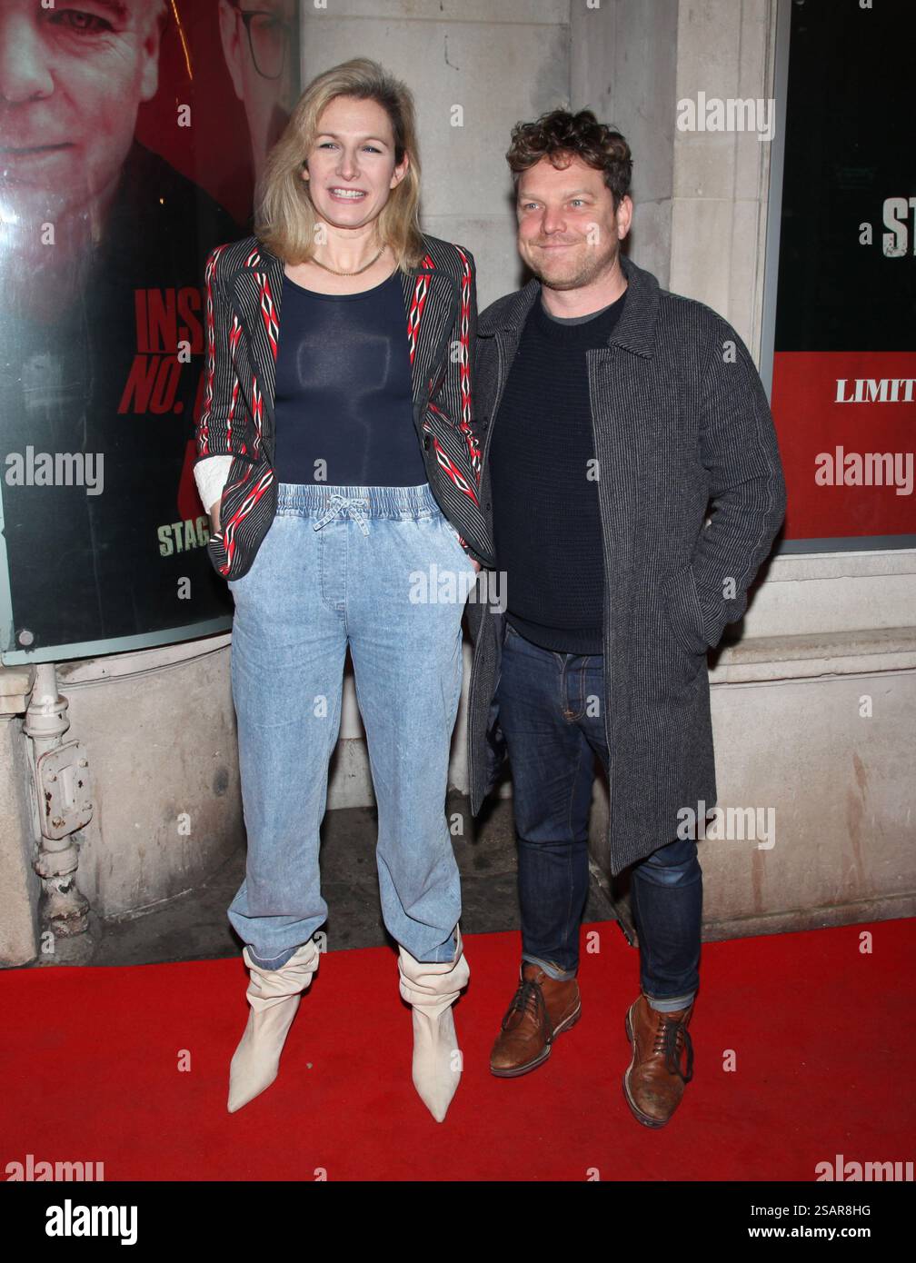 London, UK. Lucy Montgomery and Rhys Thomas at the Inside No.9 Stage ...
