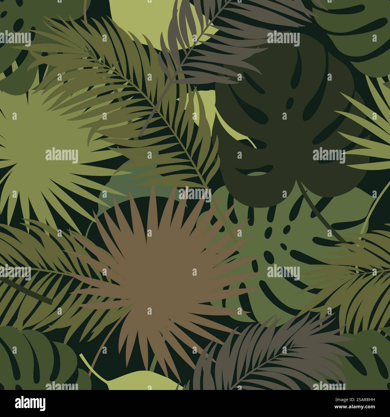 vector jungle camouflage pattern Stock Vector Image & Art - Alamy