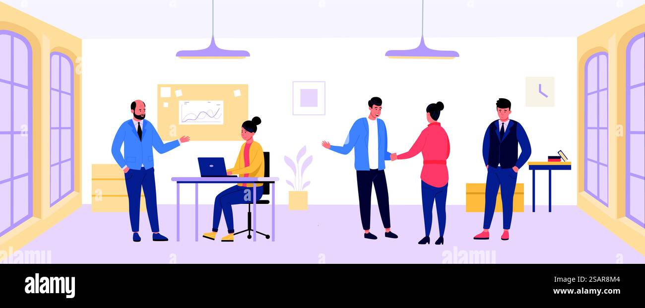 Team collaboration, office colleagues make brainstorm. Office team ...