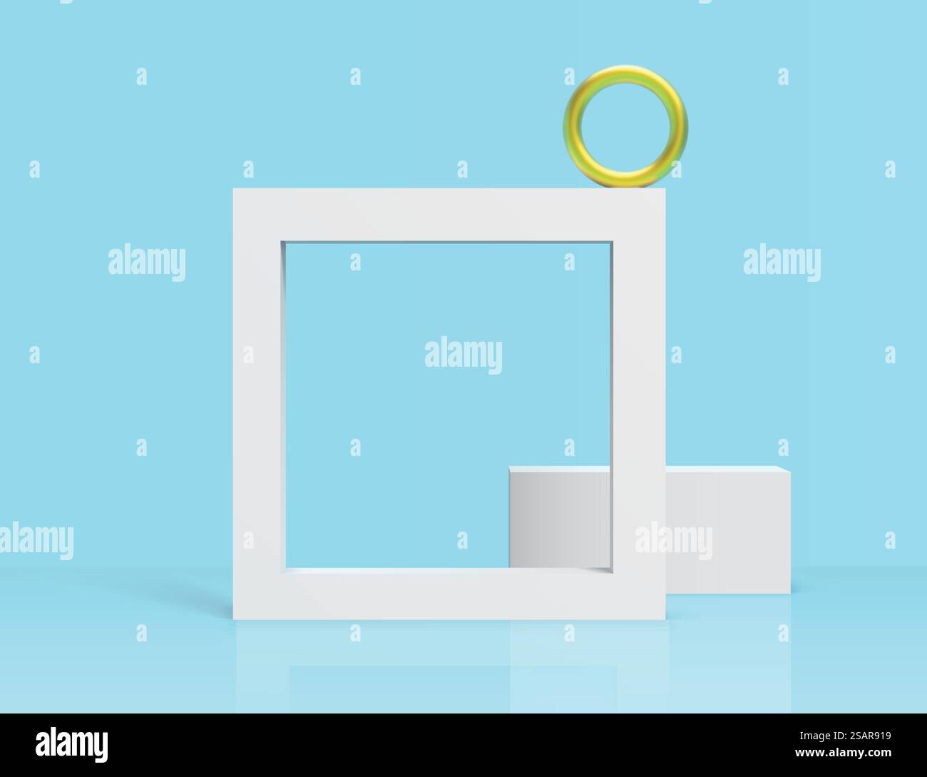 Hollow cuboid Stock Vector Images - Alamy