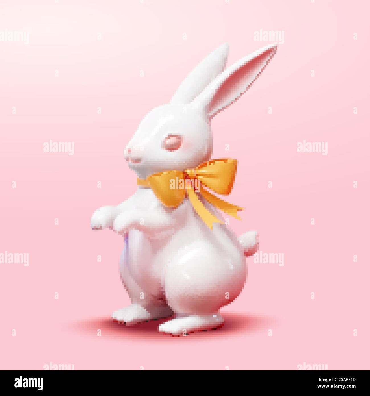 Easter rabbit chocolate Stock Vector Images - Alamy