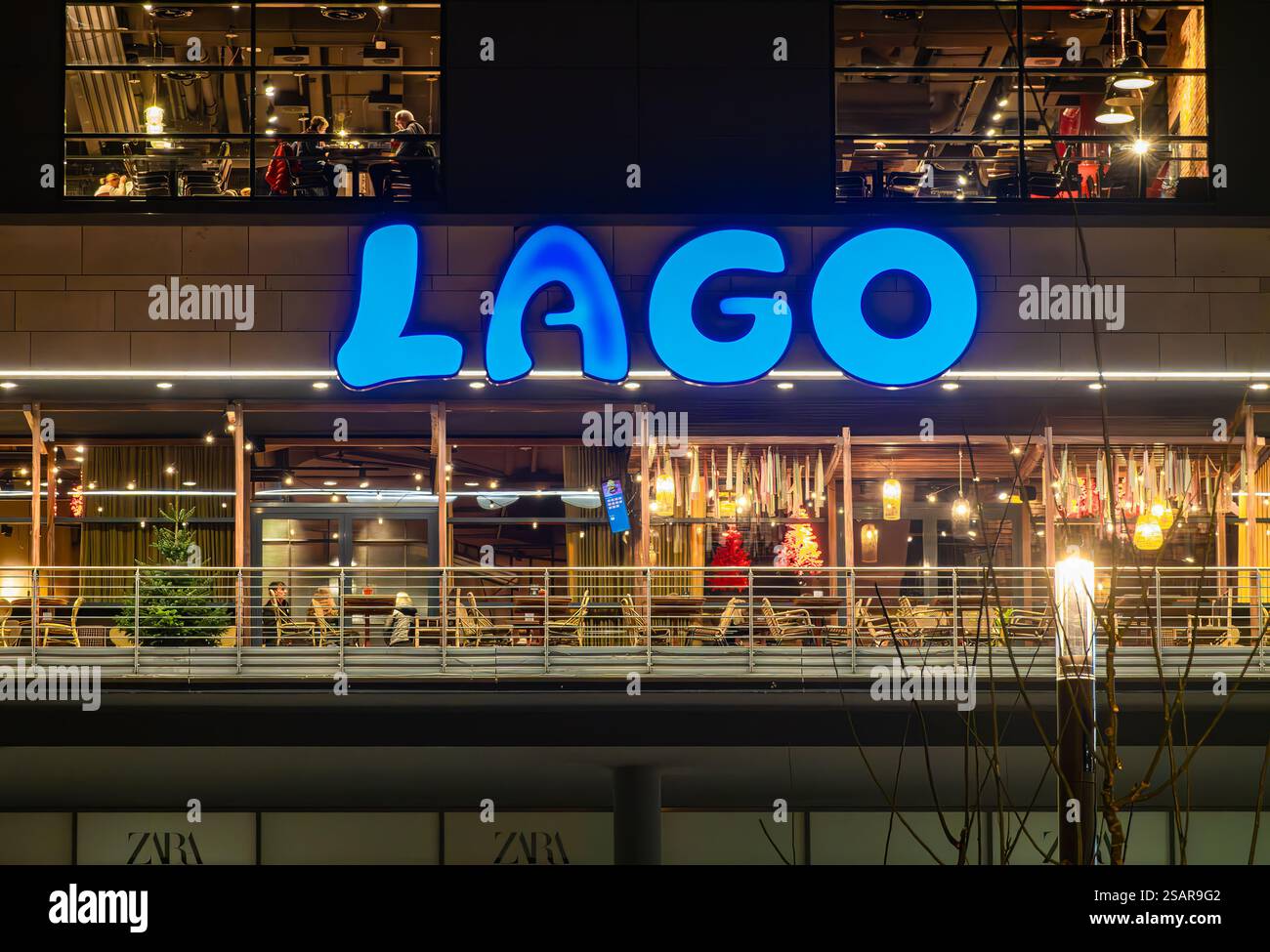 Konstanz, Germany - November 30, 2024: LAGO Shopping-Center is a modern ...
