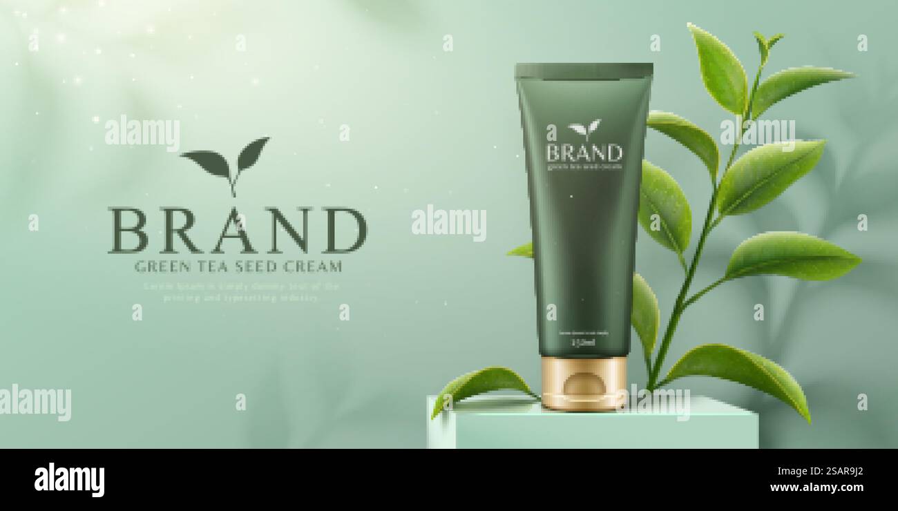 Tea commercial Stock Vector Images - Alamy